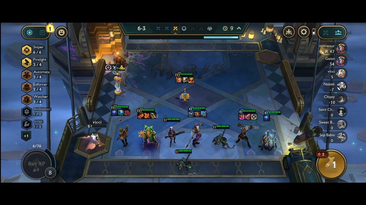 Have you try 6 Sniper? | TFT mobile gameplay | Teamfight Tactics - YouTube