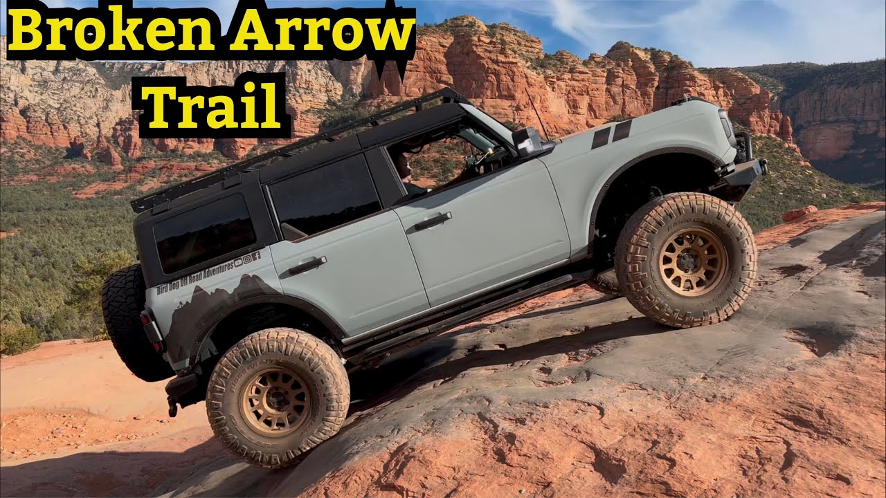 Bronco & 4Runner on Broken Arrow Trail - YouTube