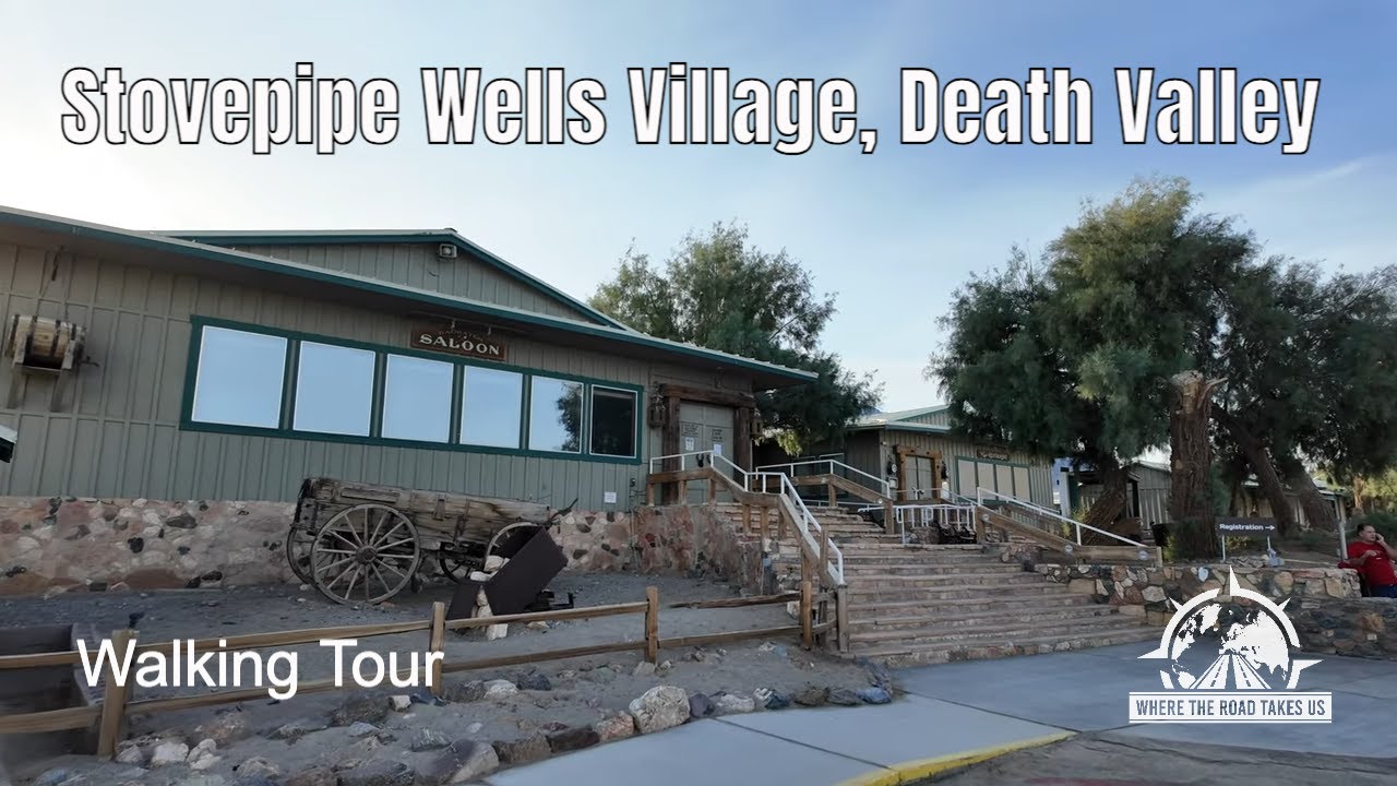 Stovepipe Wells Village, Death Valley - Walking Tour - YouTube