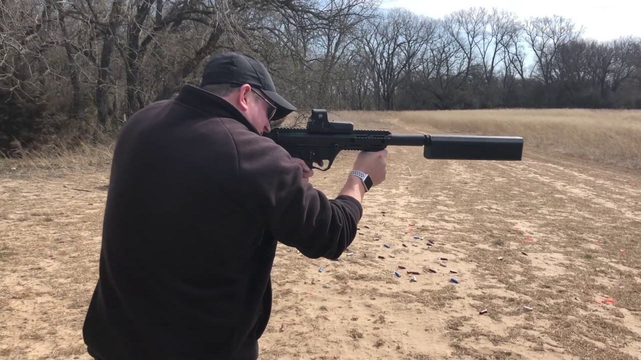 Black Aces Tactical (Left Handed) Bullpup Suppressed!! - YouTube