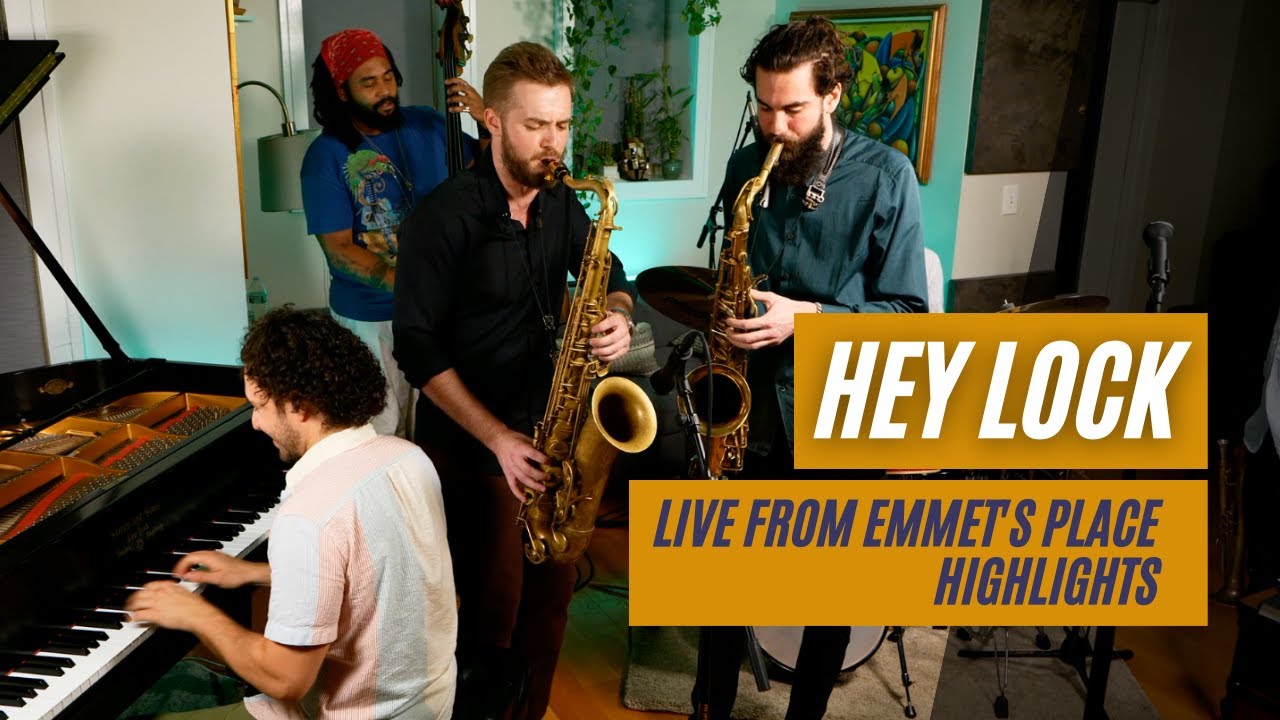 Emmet Cohen w/ Julian Lee, Ruben Fox & Bruce Harris | Hey Lock Chords ...