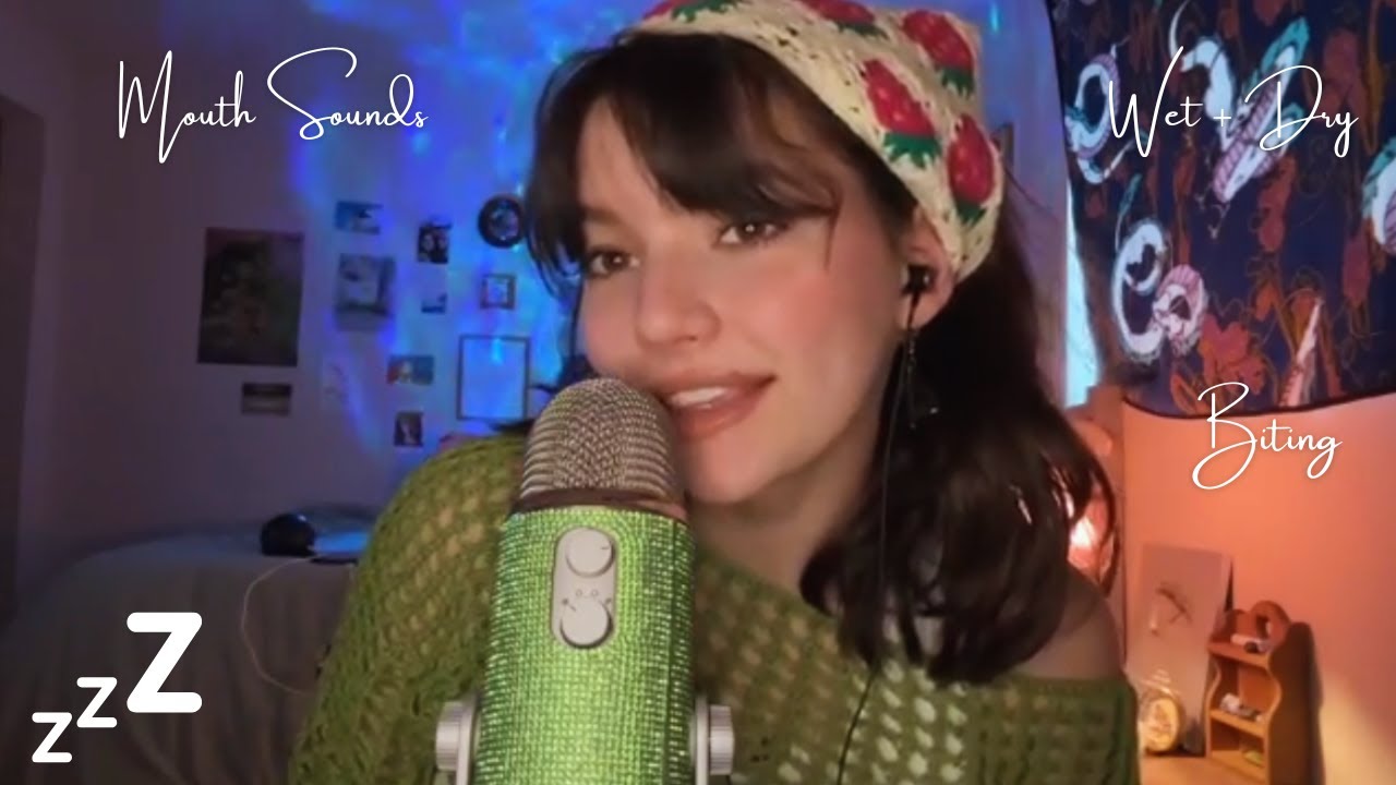 Jules ASMR Mouth Sounds Part 2 Compilation | Fast, Wet + Dry, Tongue ...