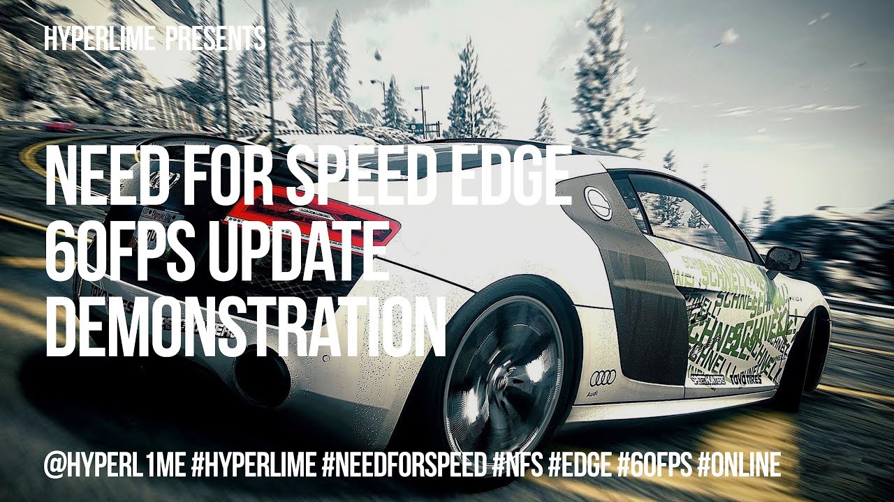 Need For Speed EDGE 60fps update demonstration - YouTube