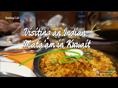 Visiting an Indian Restaurant in Kuwait|Indian Mata'am |Are people ...