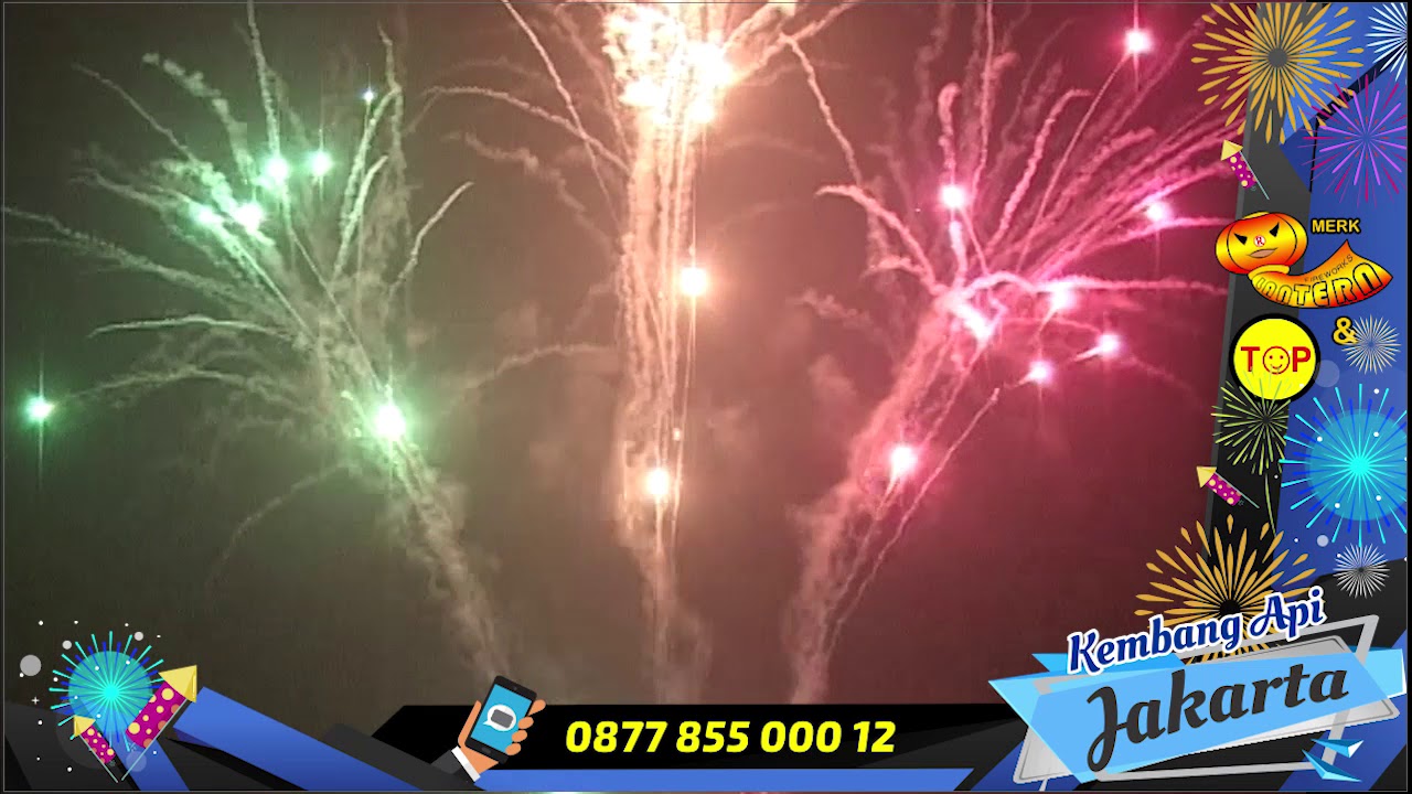 Kembang Api TOP Cake New FireFox B 120 Shots 1,2 Inch - YouTube
