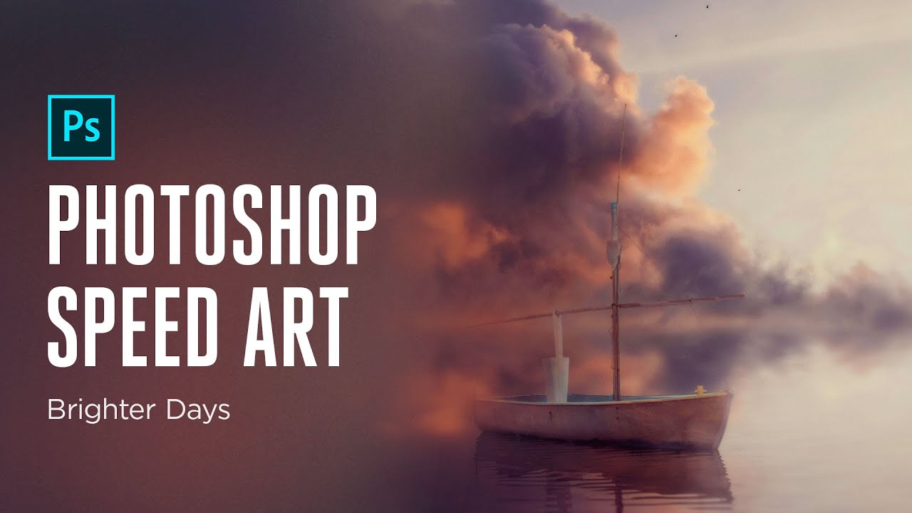 Brighter Days | Photoshop Speed Art - YouTube