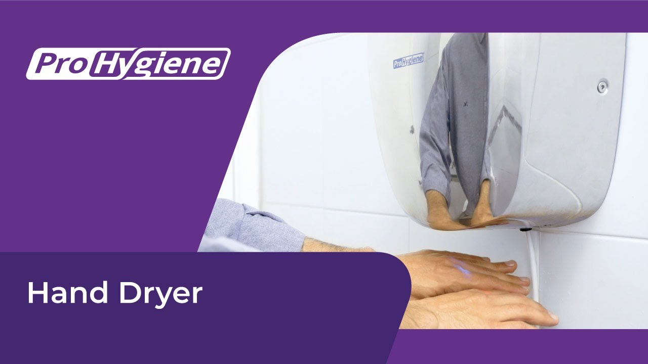 Hand Dryer - ProHygiene - YouTube