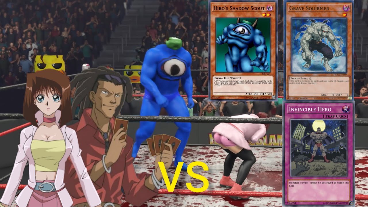 Yu-Gi-Oh! Tea Gardner & Johnny Steps VS 3 Cards Monster(WWE2K23) - YouTube