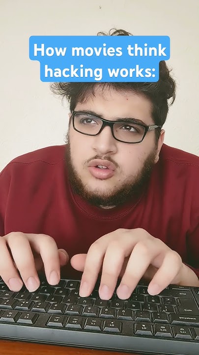 How Hollywood thinks hacking works #subscribe - YouTube