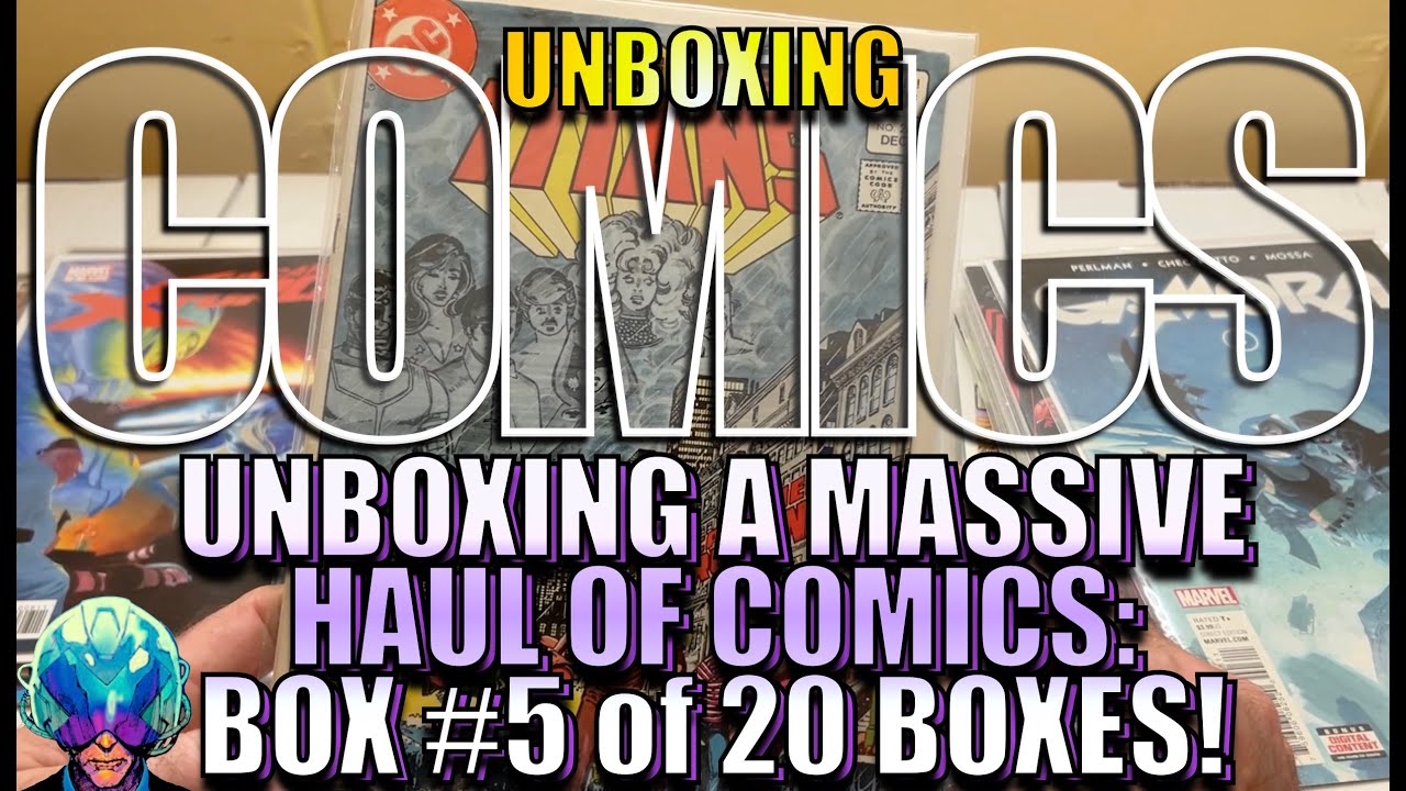 Mail Call: Box #5 Of 20! Unboxing A Massive Haul - [ Unboxing Comics ...