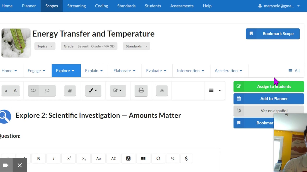 Introduction for STEMscopes Explore 2: Scientific Investigation - Amounts Matter (part 1) - YouTube
