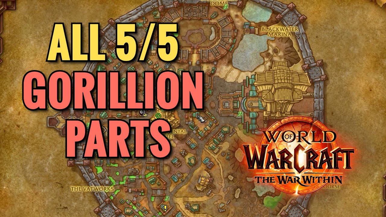 All Gorillion Parts 5/5 (WoW TWW) - YouTube