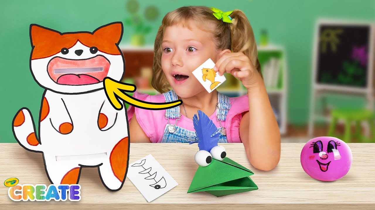 Fun DIY Kids Crafts to Spark Creativity - YouTube