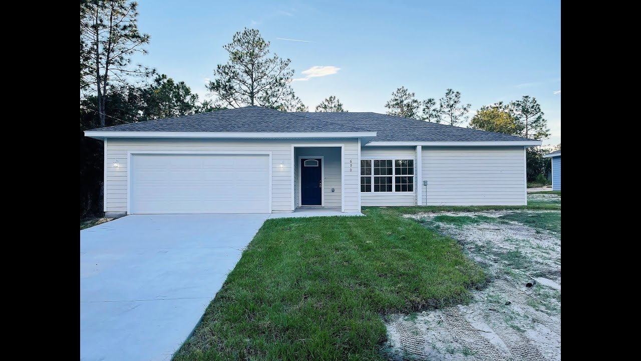 THE "DUVAL" MODEL - 690 NE 150TH CT, WILLISTON, FL 32696 - YouTube