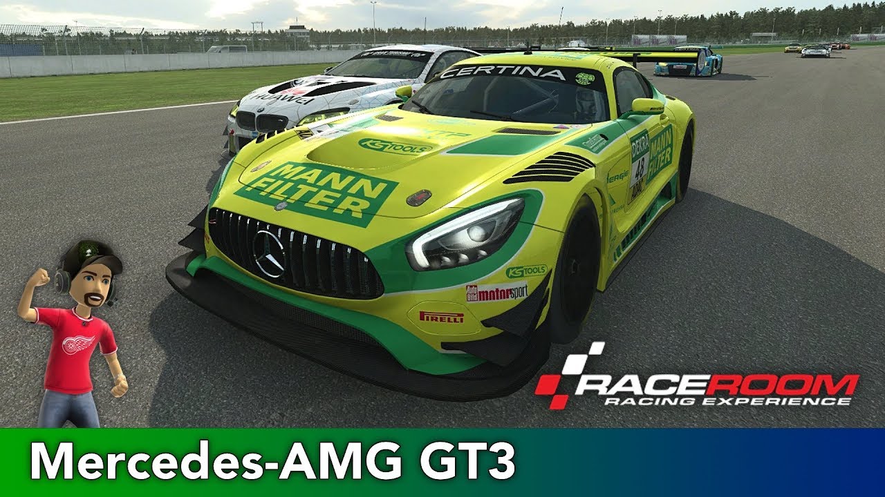 RaceRoom | Mercedes - AMG GT3 @ Hockenheimring - YouTube