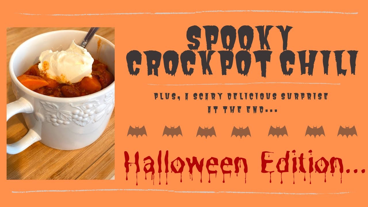 Halloween Cook with Me! A Spooky Crockpot Recipe and a Scary, Sweet ...