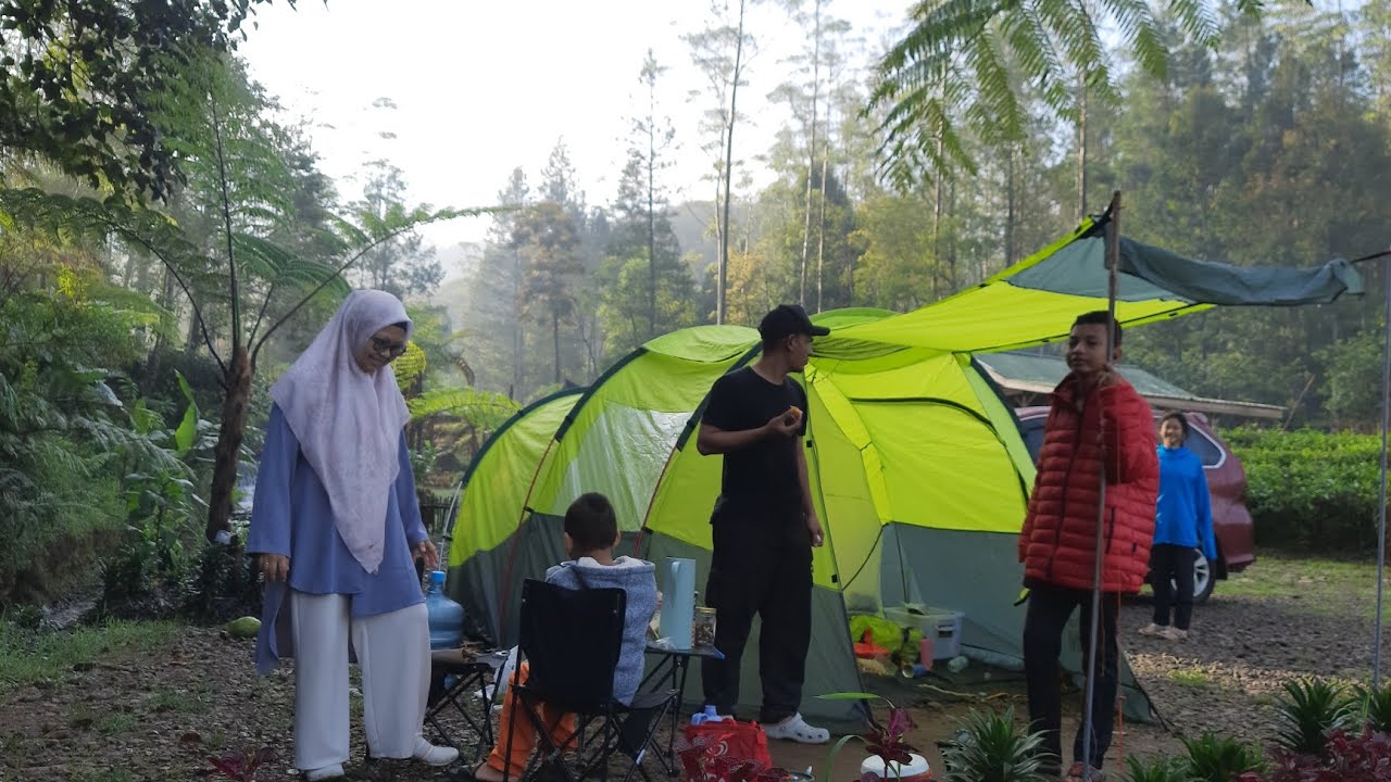 Nyampay camping ground | kemping fasilitas lengkap | camping kids ...