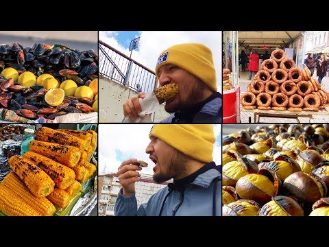 Istanbuldan Birinji Vlog! Yolda Satylyan Zatlary Iyip Goryas ! Turkmen Vlog