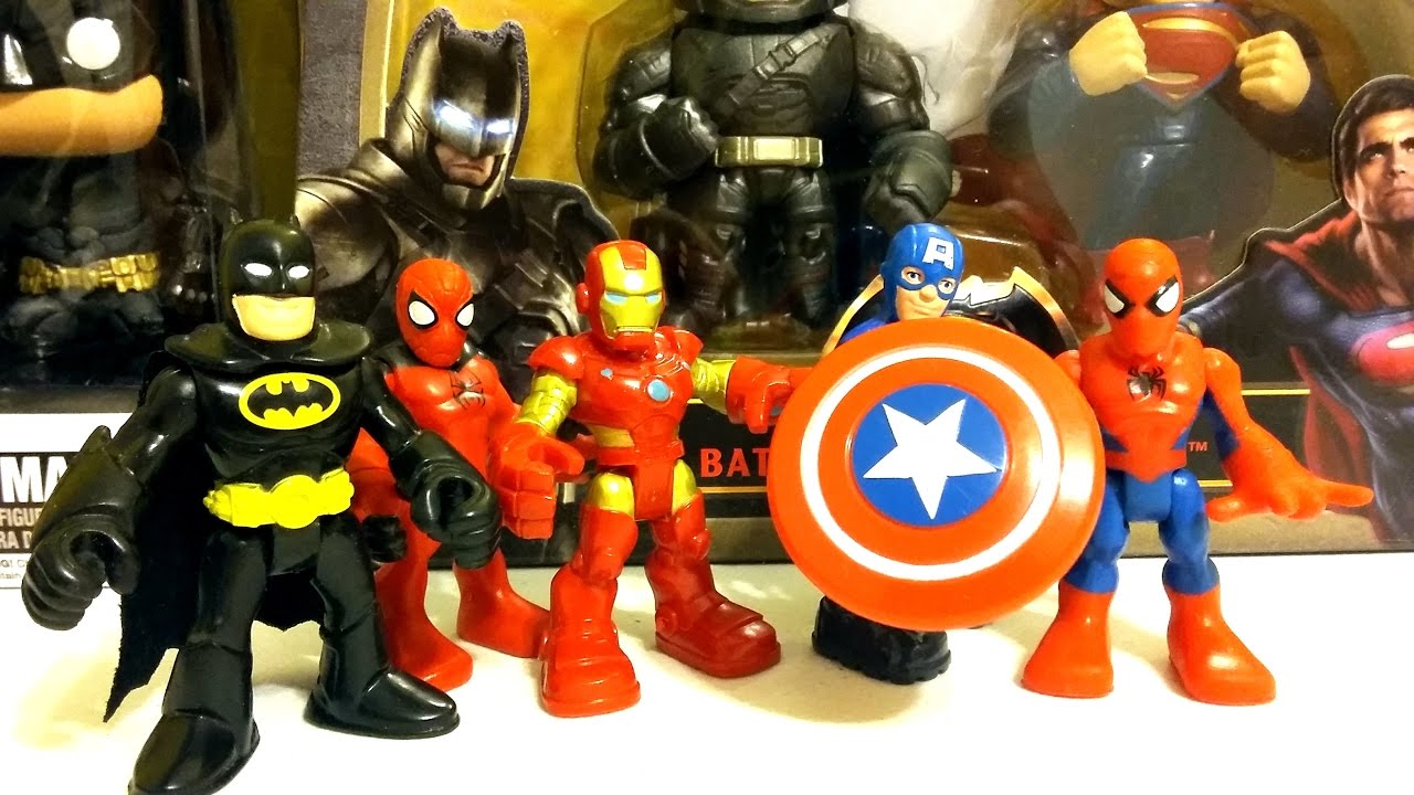 Super Heroes in Action - YouTube