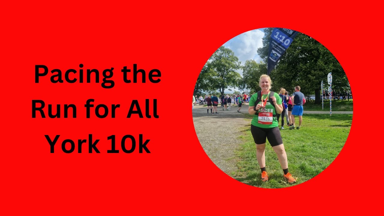Pacing the York 10k. Jane Tomlinson Run for all event. - YouTube