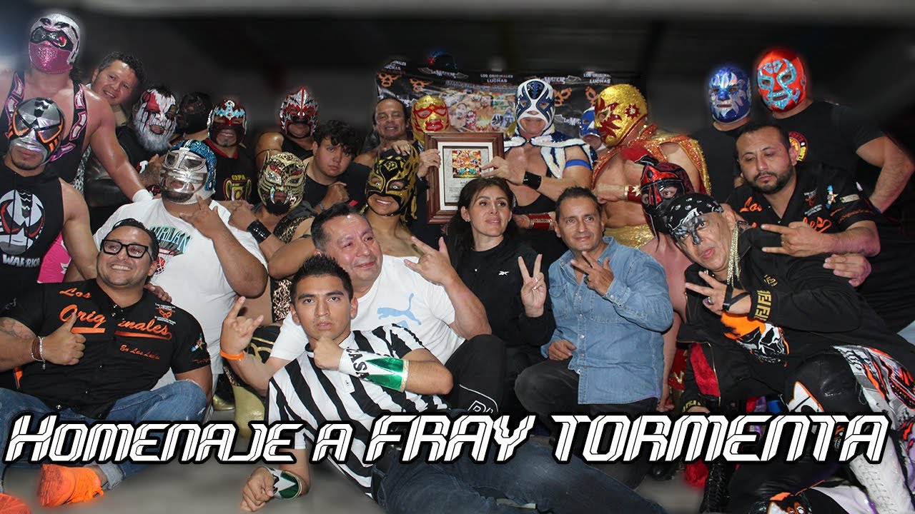 Homenaje a Fray Tormenta en la Arena Rey Bucanero - YouTube