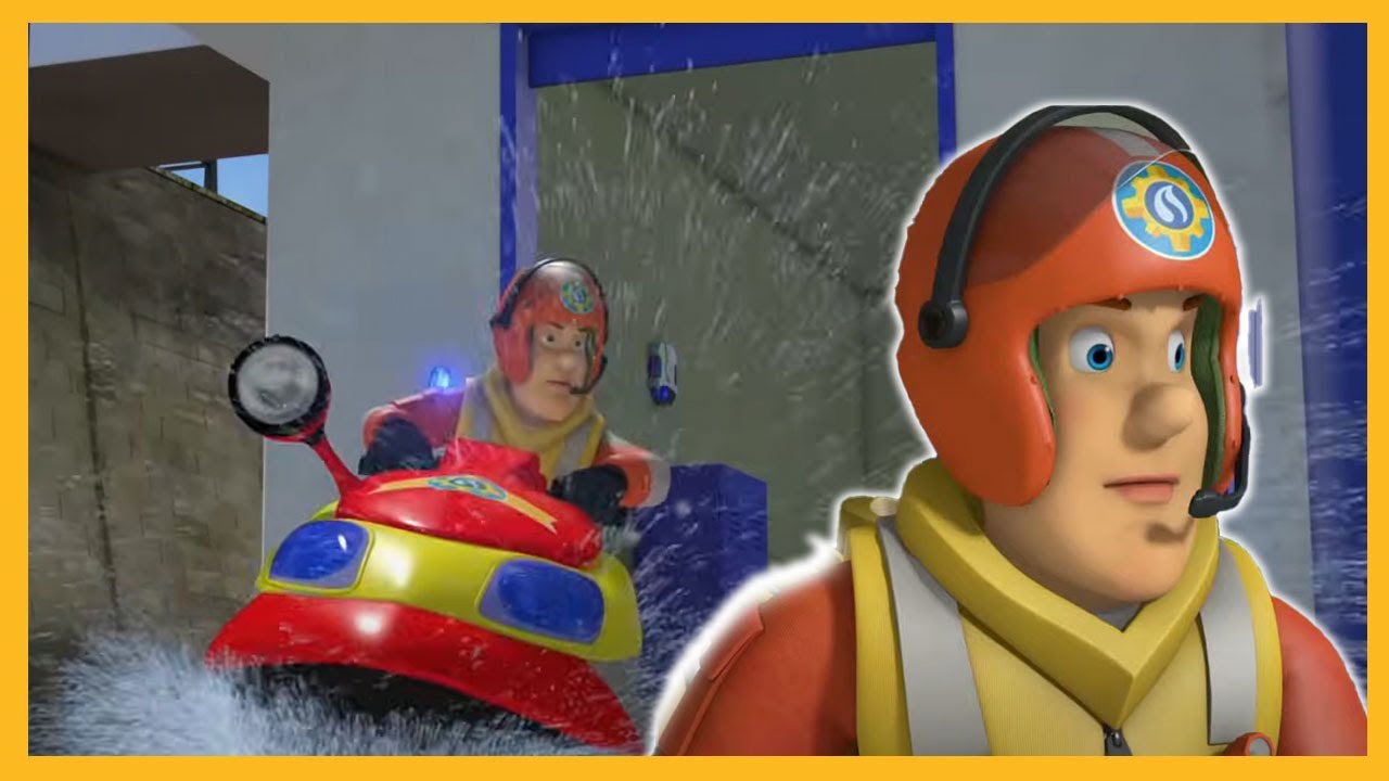 Sam racet naar een reddingsactie op zee! 🔥 Brandweerman Sam Volledige ...