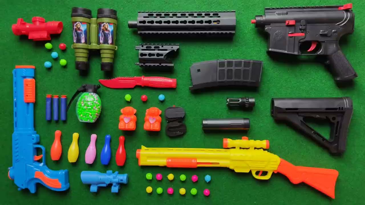 Review Mainan Tembak-menembak, Rifle Gun Toys, Assault Rifle, Shotgun ...