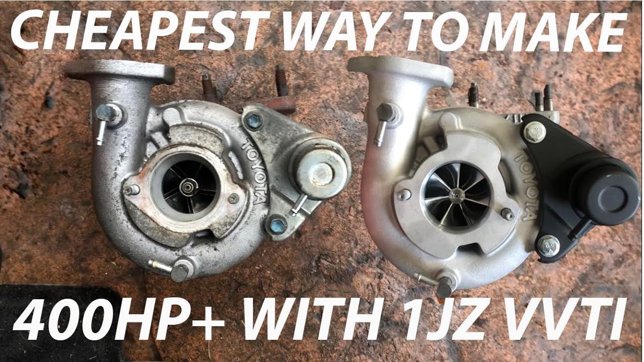 DRIFTMOTION 1JZ VVTI BILLET TURBO UPGRADE - YouTube