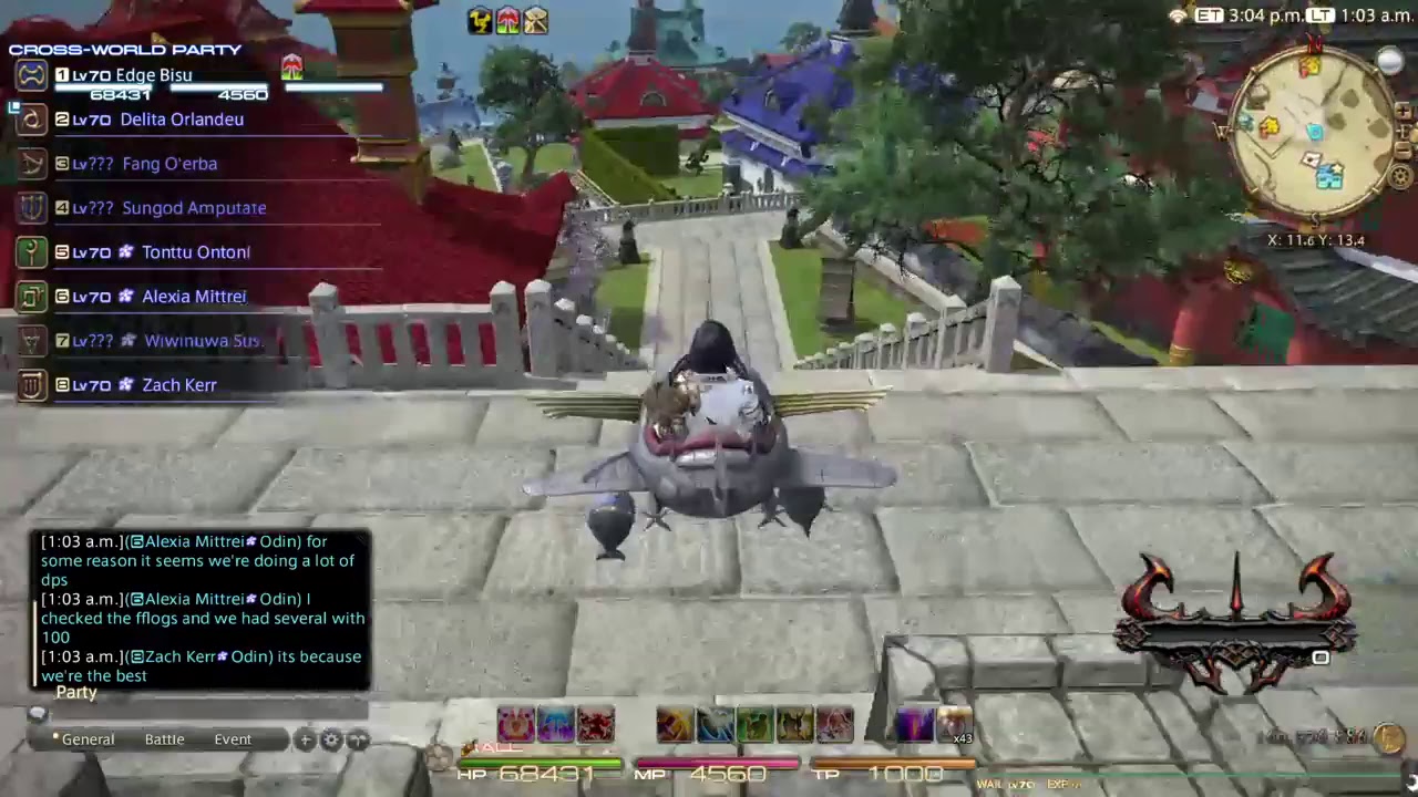 Final Fantasy XIV Doom and Gloom and white puddles - YouTube