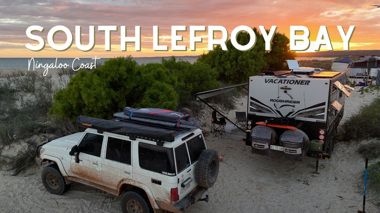 Beach Camping at South Lefroy Bay | Ningaloo Station | Secret ...