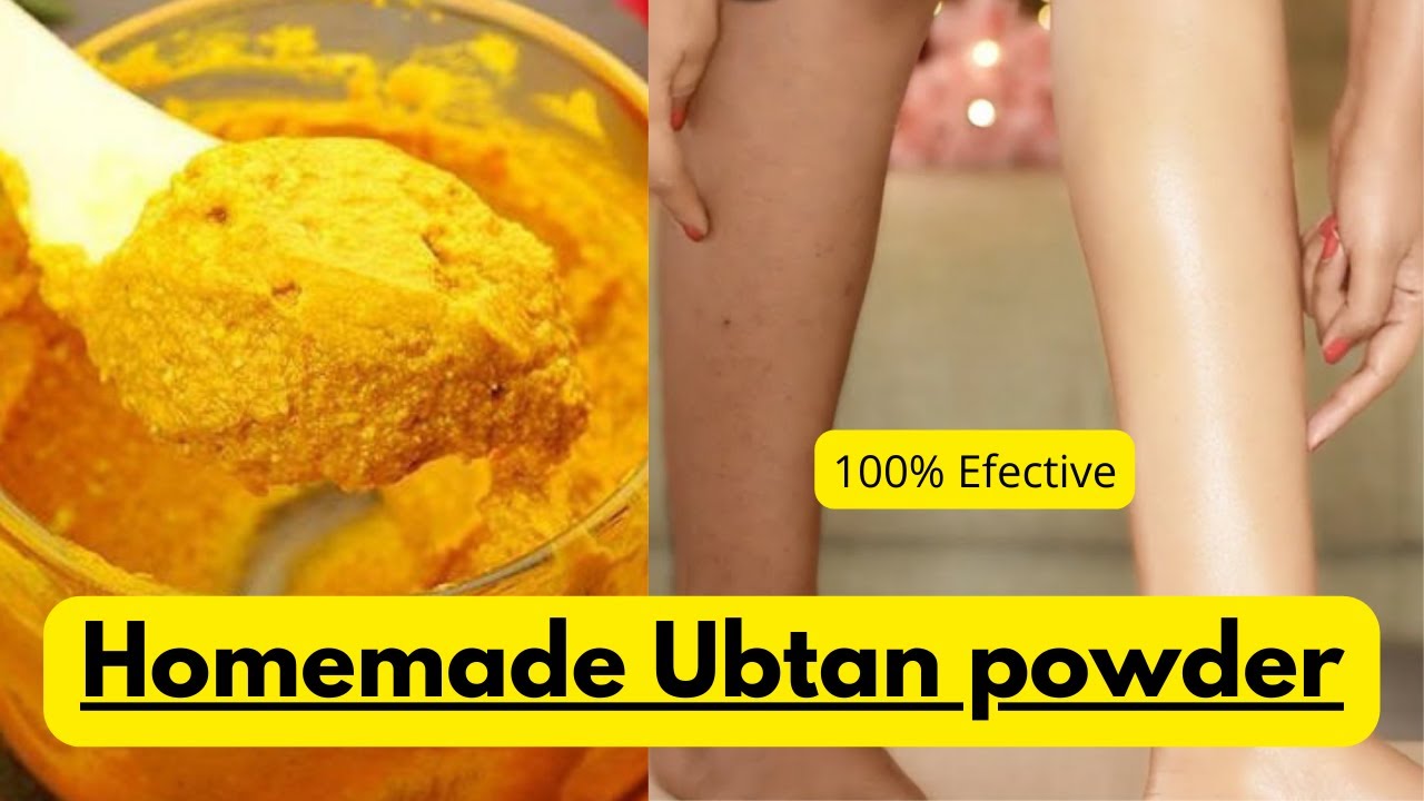 Homemade Ubtan powder | Ubtan for fair skin | मुलायम बेदाग बनाये चेहरे ...