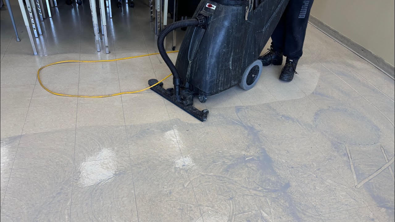 Back to School Floor Cleaning - YouTube
