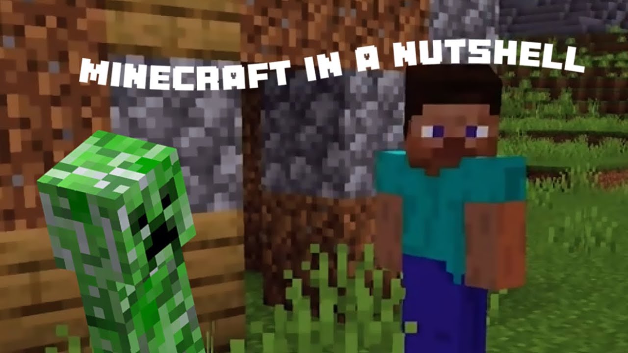 Minecraft in a nutshell but in reality - YouTube
