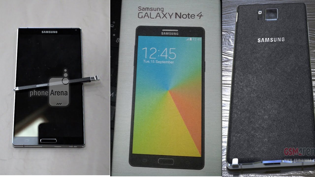 Samsung Galaxy Note 4 Unboxing & First Look HD - YouTube