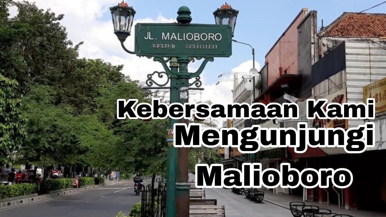 Keramaian Malioboro di Malam Minggu - YouTube