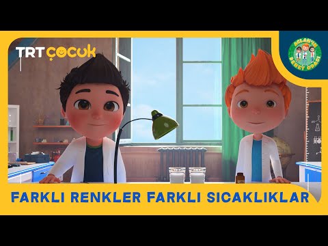 Aslan'ın Deney Odası | Farklı Renkler Farklı Sıcaklıklar