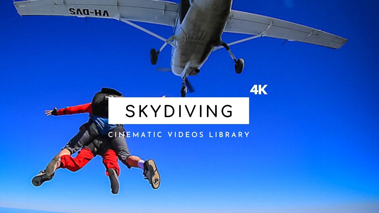 Skydiving - Cinematic Videos 4K | Free Skydiving Footage Stock - YouTube