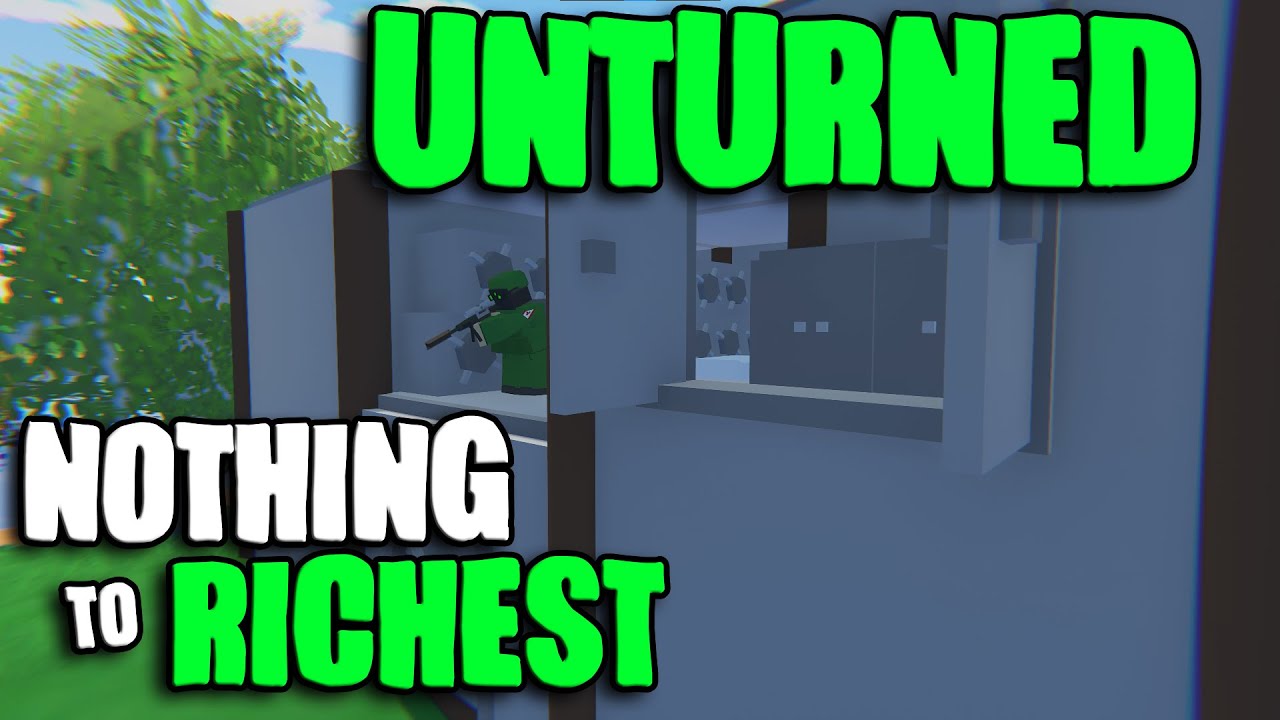 How A 9000 Hour Player Rags To Riches on Unturned. - YouTube