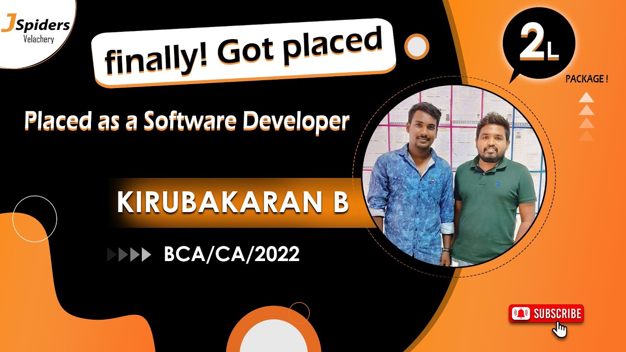 How to get your dream job as Software Developer in 3 months | JSpiders ...