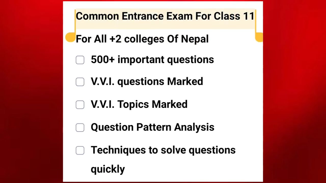 2082 Last practice before entrance after SEE | Bridge Course | For all ...