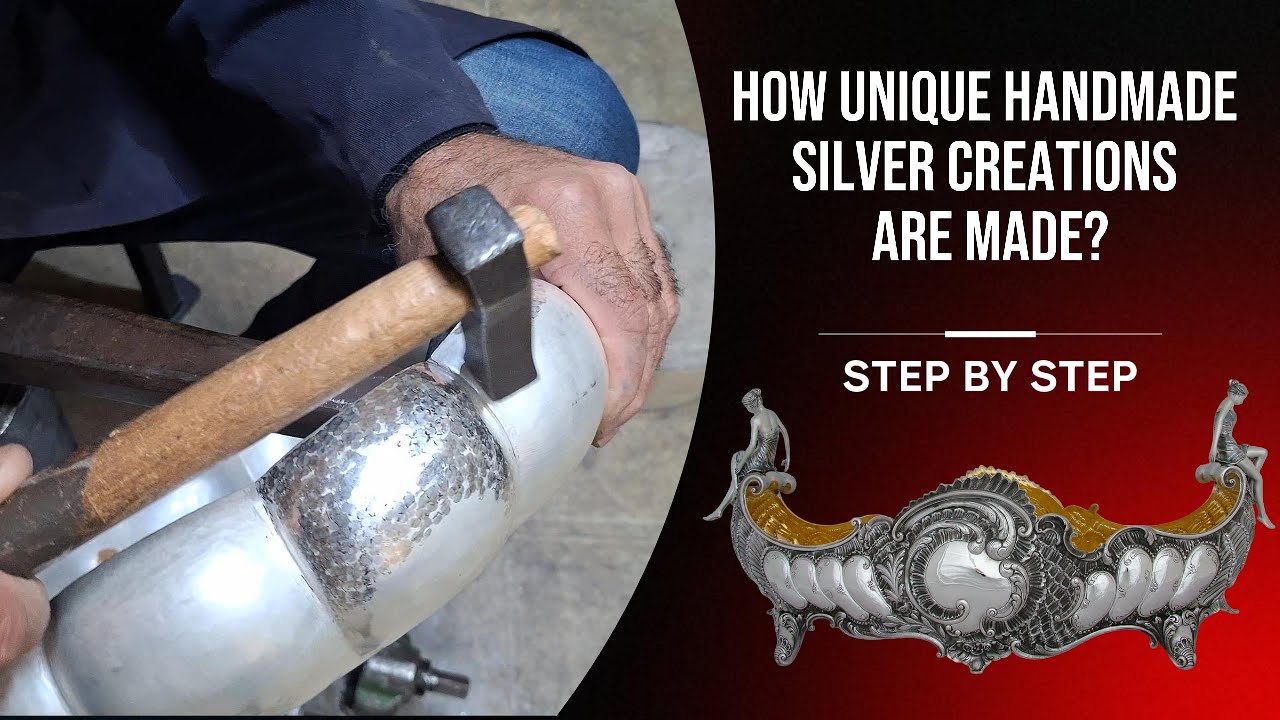 How Unique Handmade Silver Creations Are Made? Step By Step - Part 2 ...