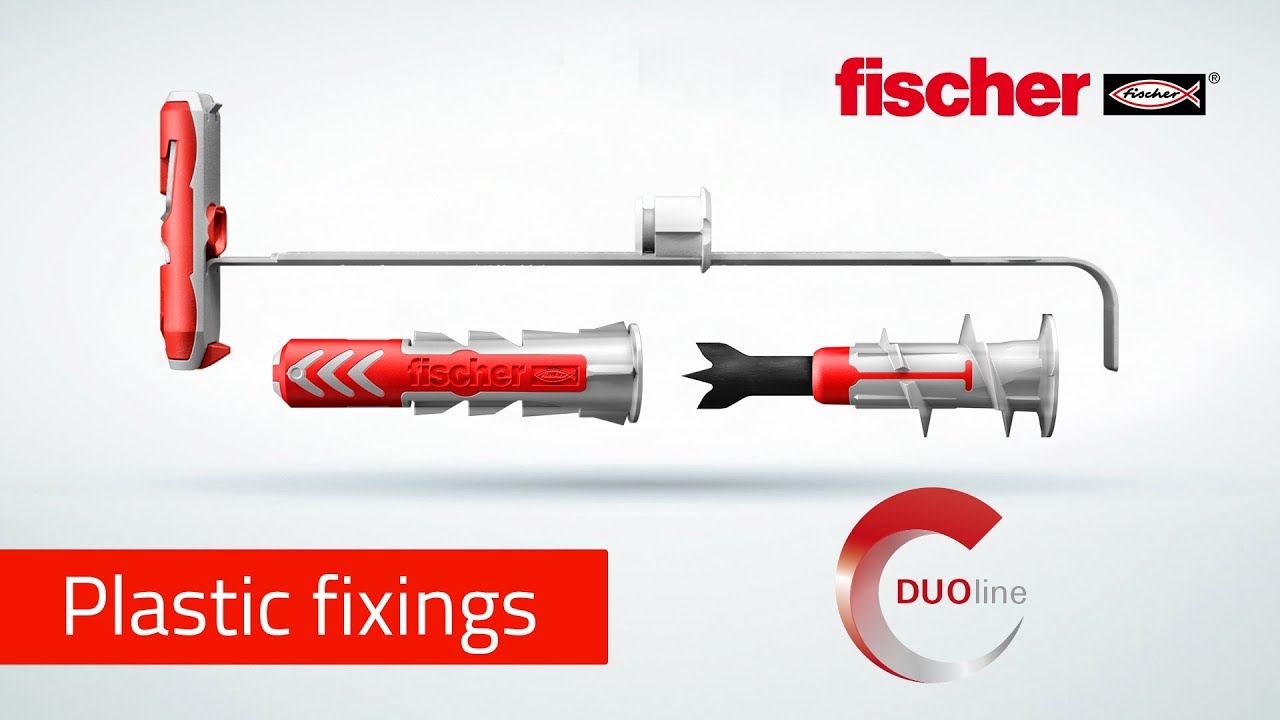 Fixingpower for every application: fischer DUO-Line - YouTube