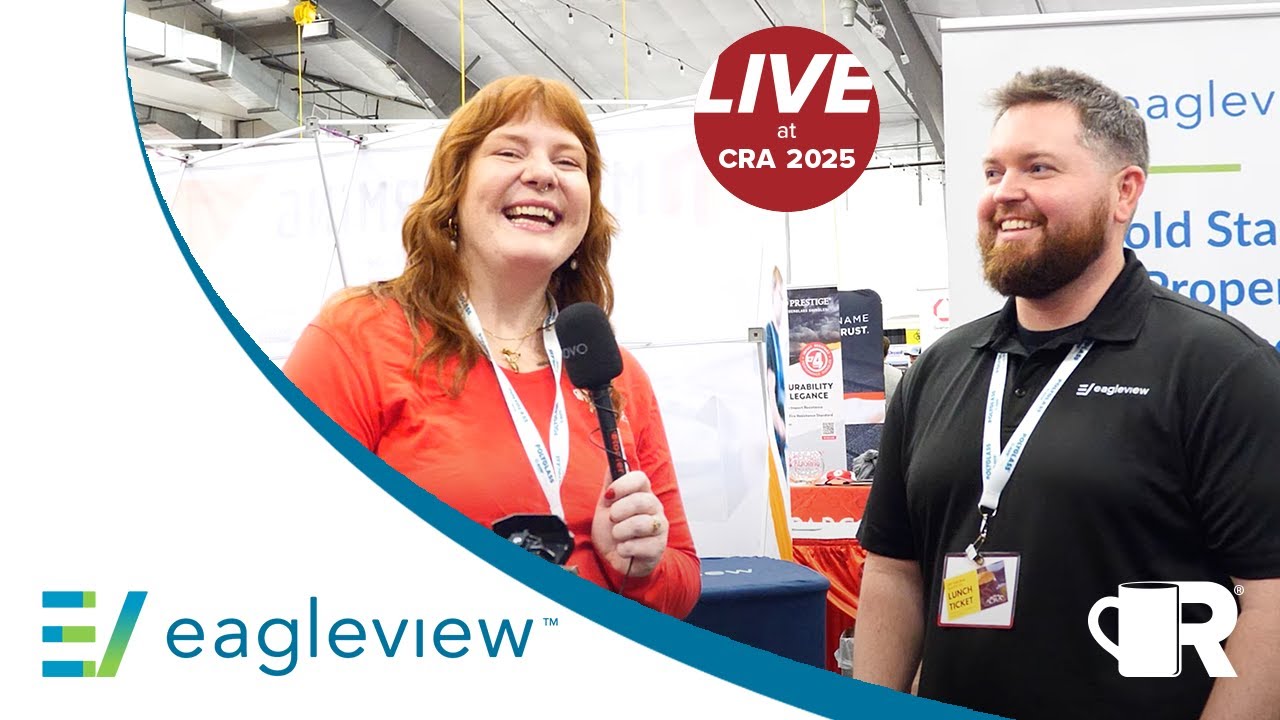 LIVE From the 2025 Colorado Roofing Association Tradeshow with EagleView! - YouTube