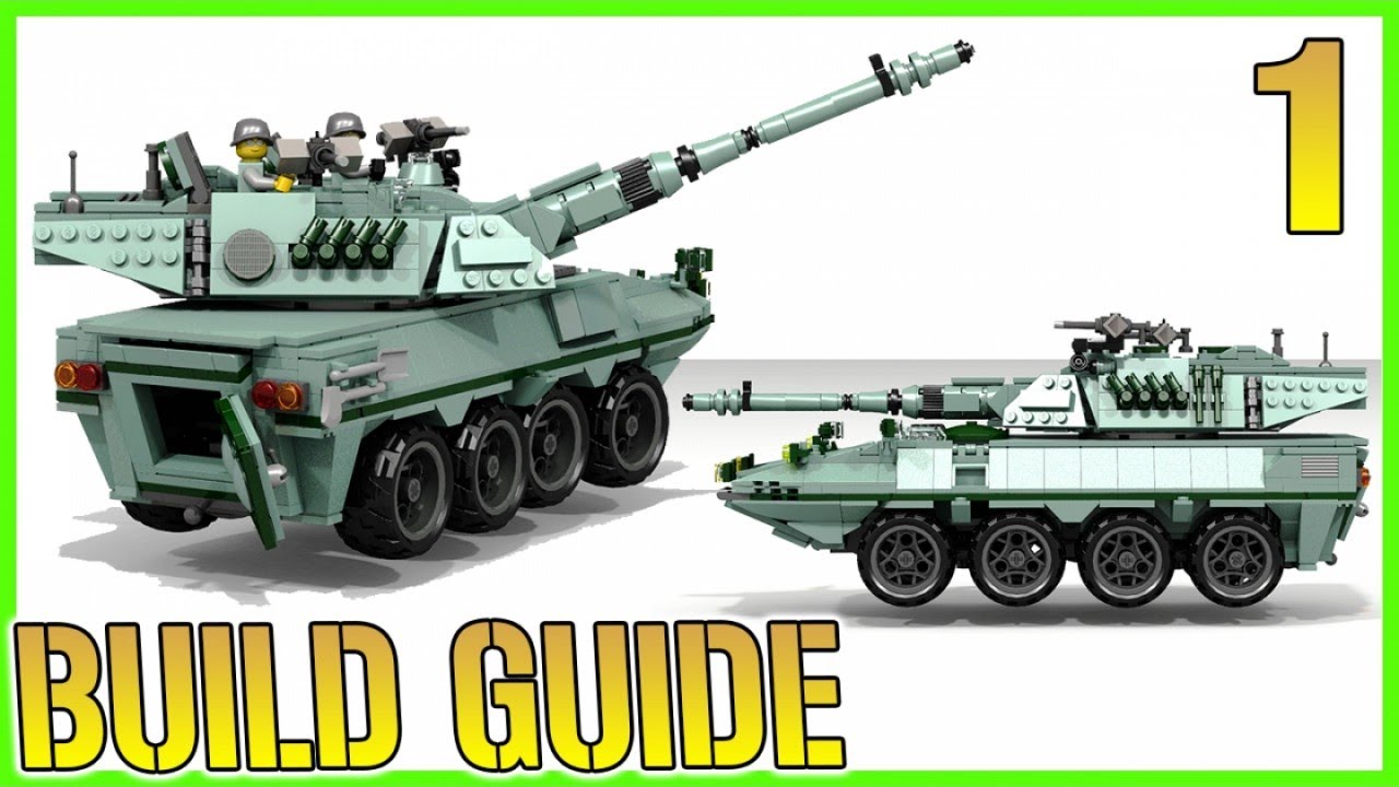 INSTRUCTIONS: Lego B1 CENTAURO - Tank Destroyer (PART 1/3) - YouTube