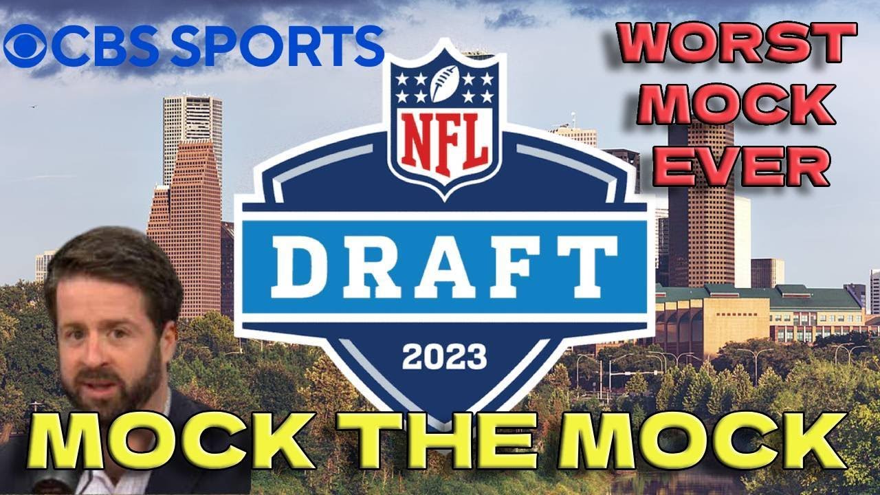 2023 NFL MOCK DRAFT | REACTION TO THE WORST MOCK DRAFT EVER!! | - YouTube