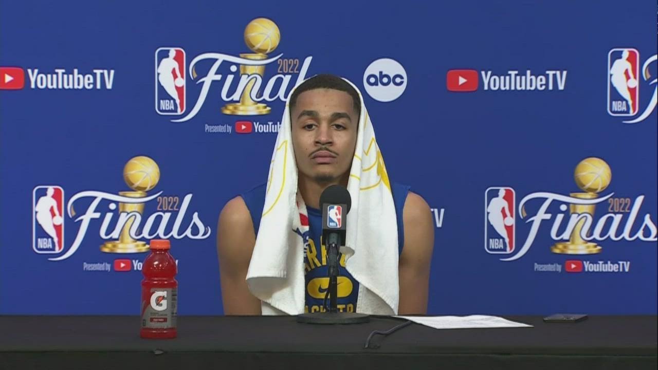 Jordan Poole Postgame Interview - Game 5 - Celtics vs Warriors | 2022 ...