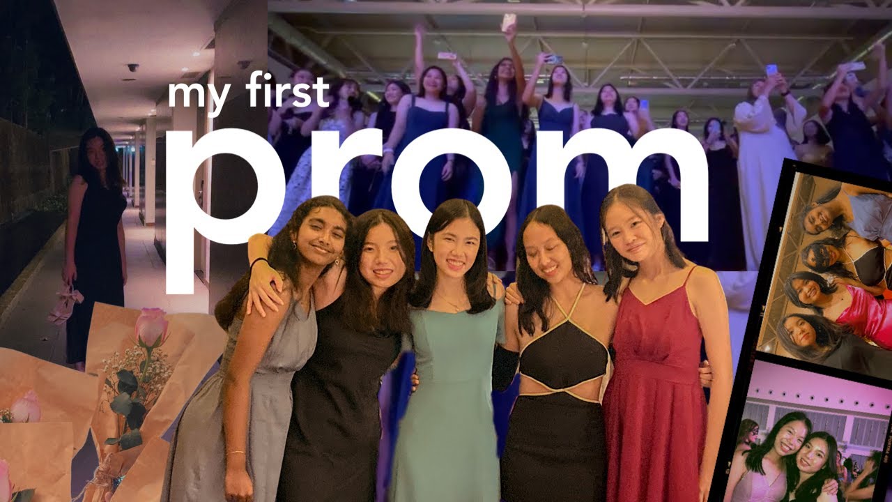 what prom’s like in singapore | graduation, grwm, staycay - YouTube