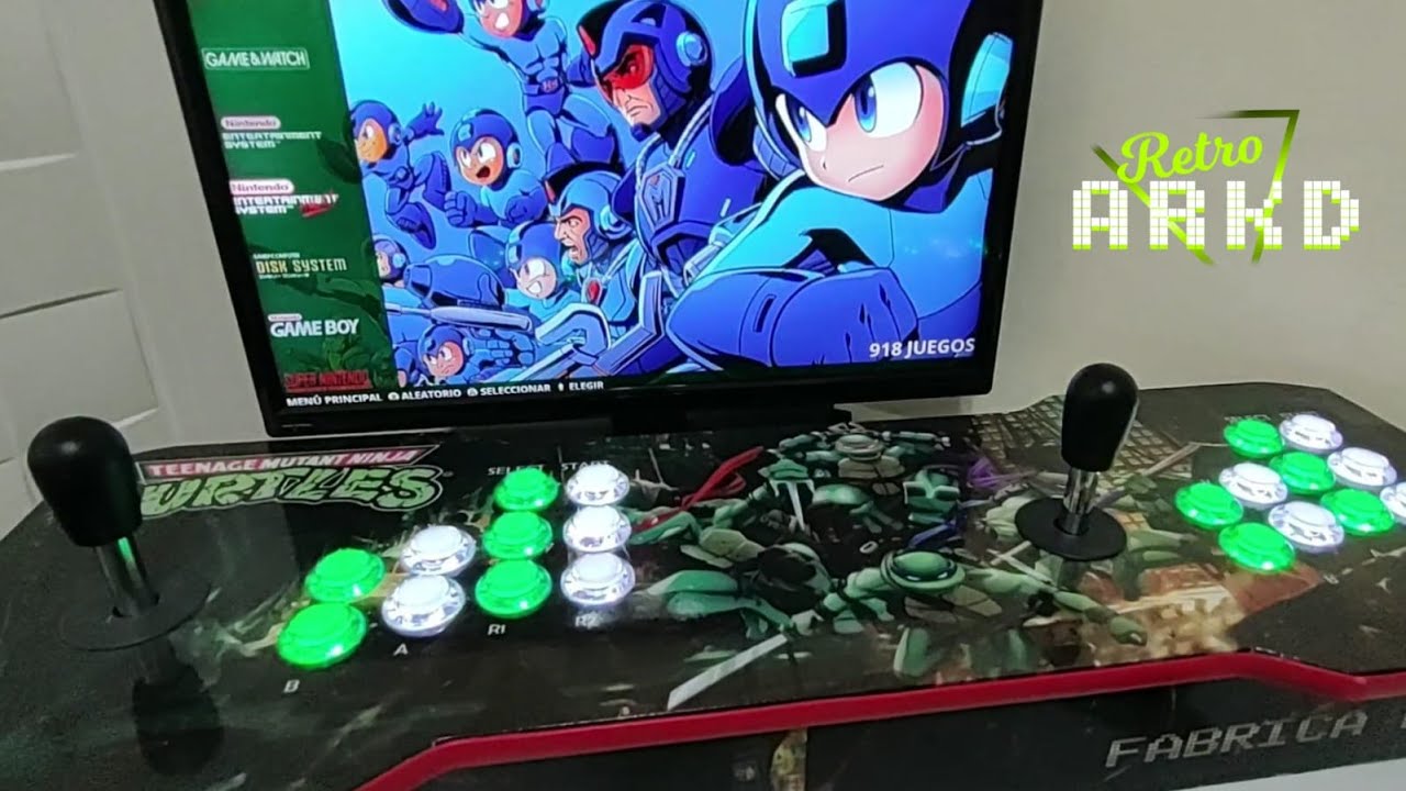 configurar tu arcade box para 4 jugadores alambricamente - YouTube