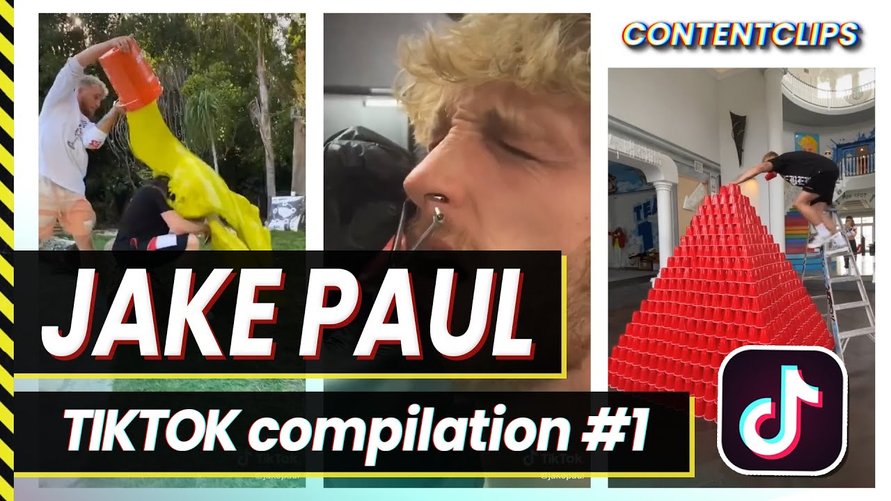 Jake Paul / TikTok Compilation #1 w/ Addison Rae, Logan Paul - YouTube