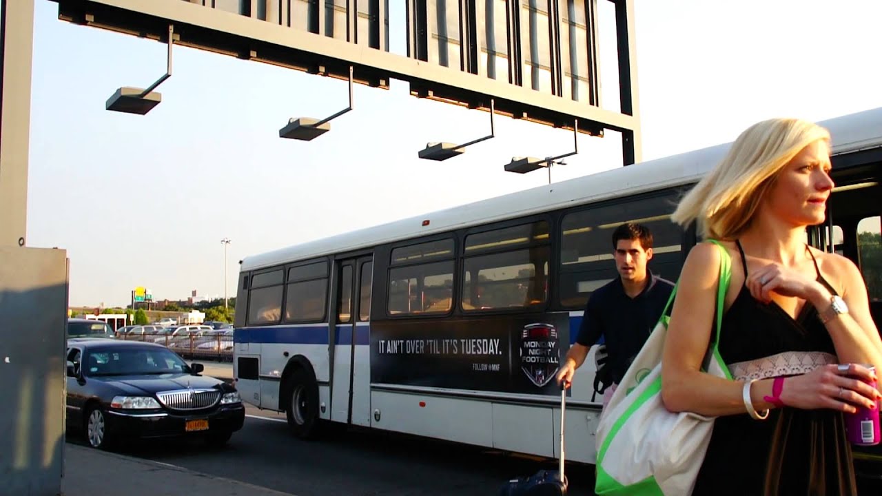 MTA Bus Company 1995 Orion V 129 On The Q72 @ LaGuardia Airport - YouTube
